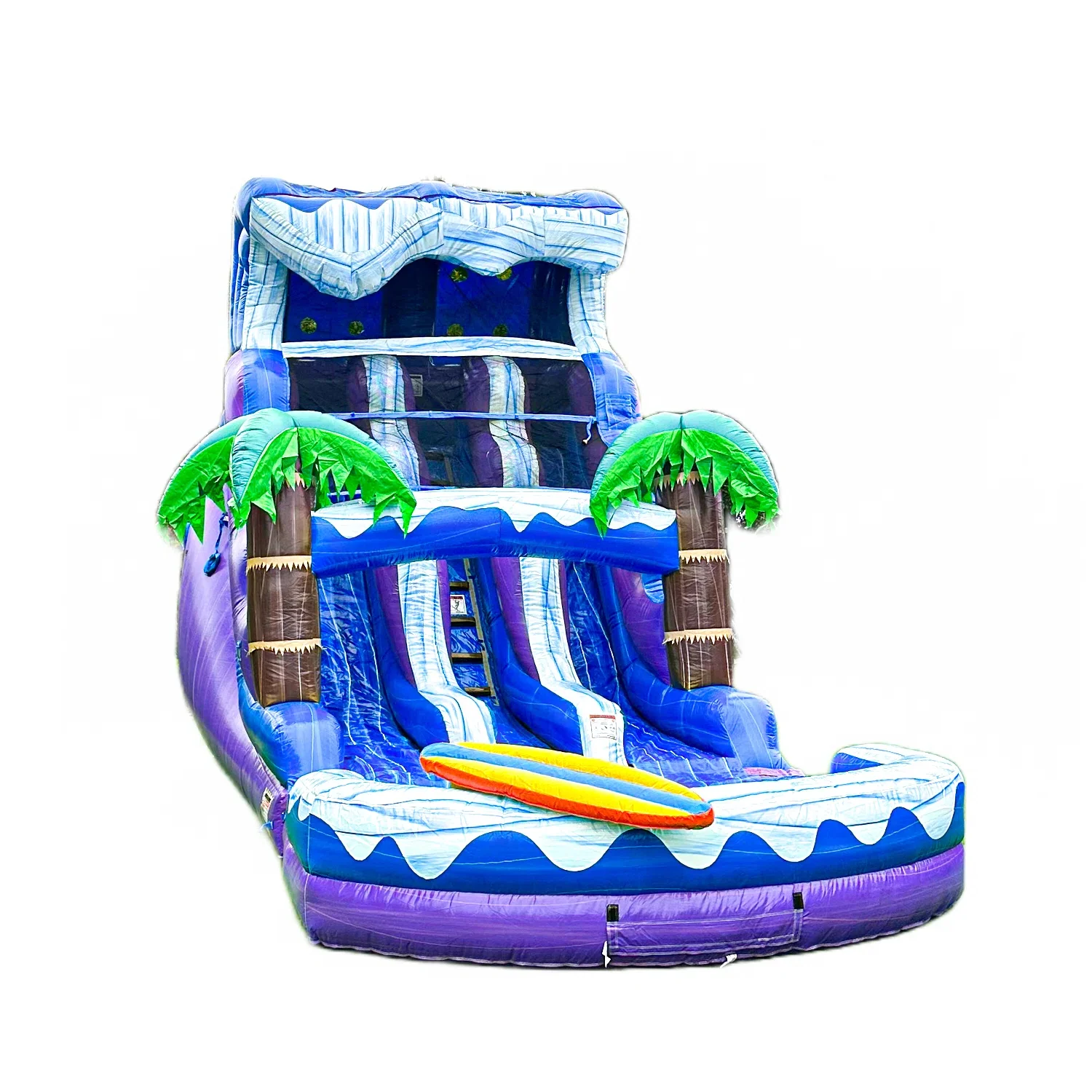 Surf Beach Commercial Grade Water Slide And Pool Jump And Slide ...