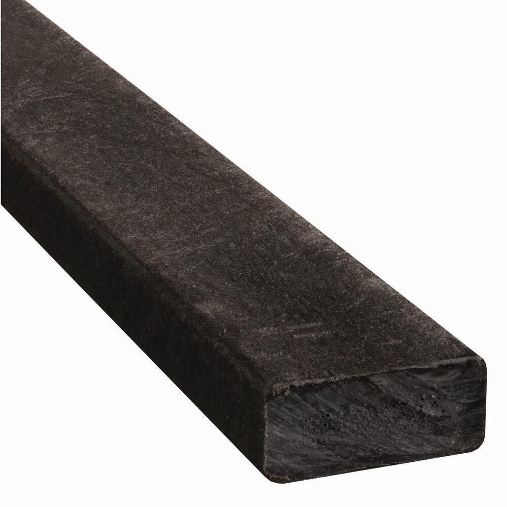 2 x 4 x 8 Black Plastic Lumber - Walmart Texas