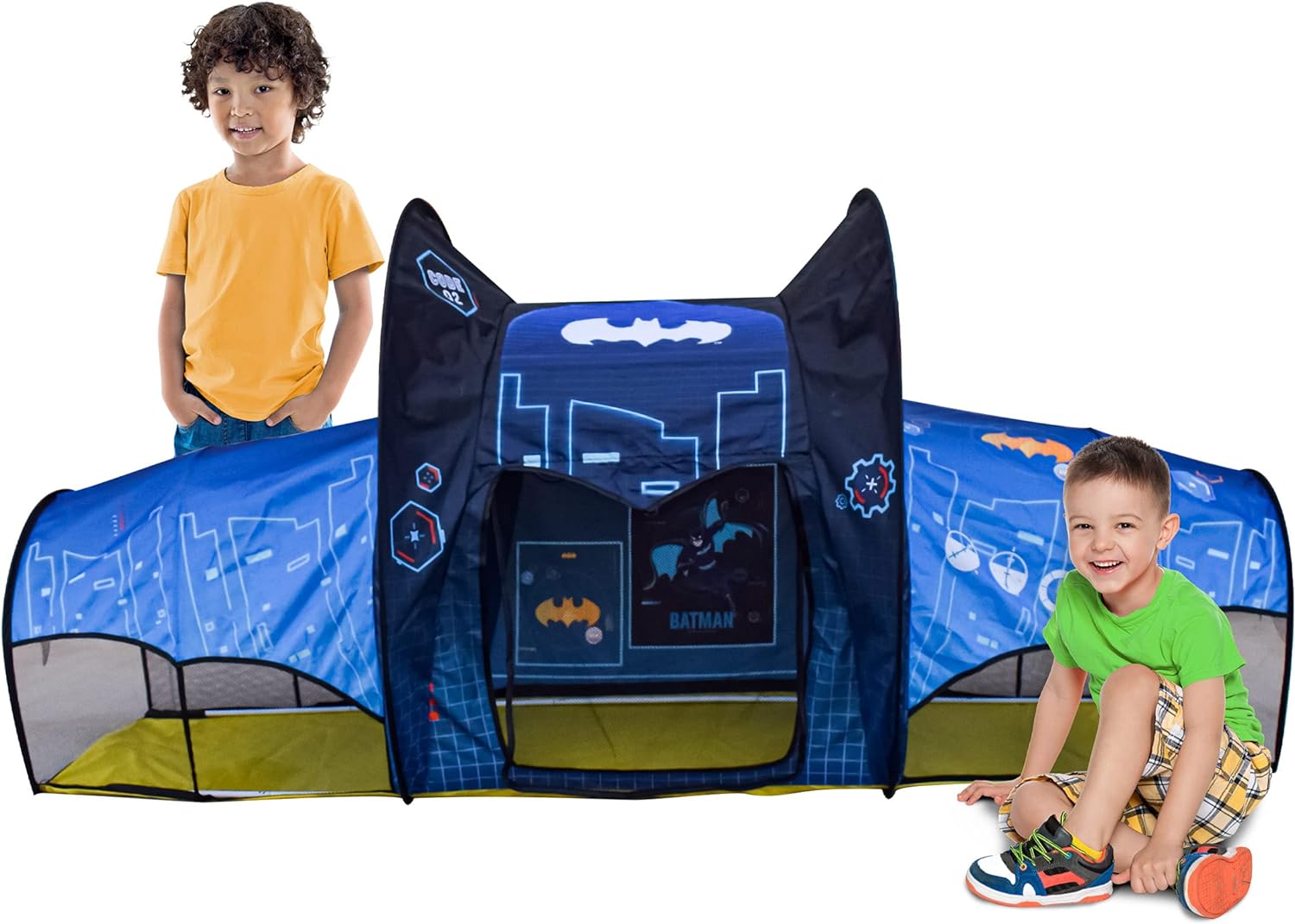 Batman Batcave Tent – DC Comics Pop Up Play Tent for Kids | Over 6 Feet ...