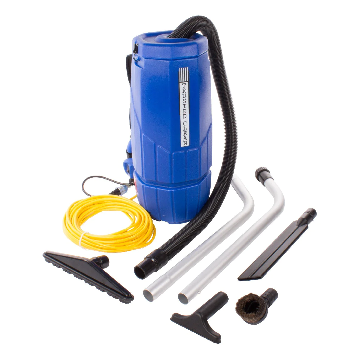 Trusted Clean 10 Qt. Backpack Vacuum Cleaner w/ 5 Piece Tool Kit ...