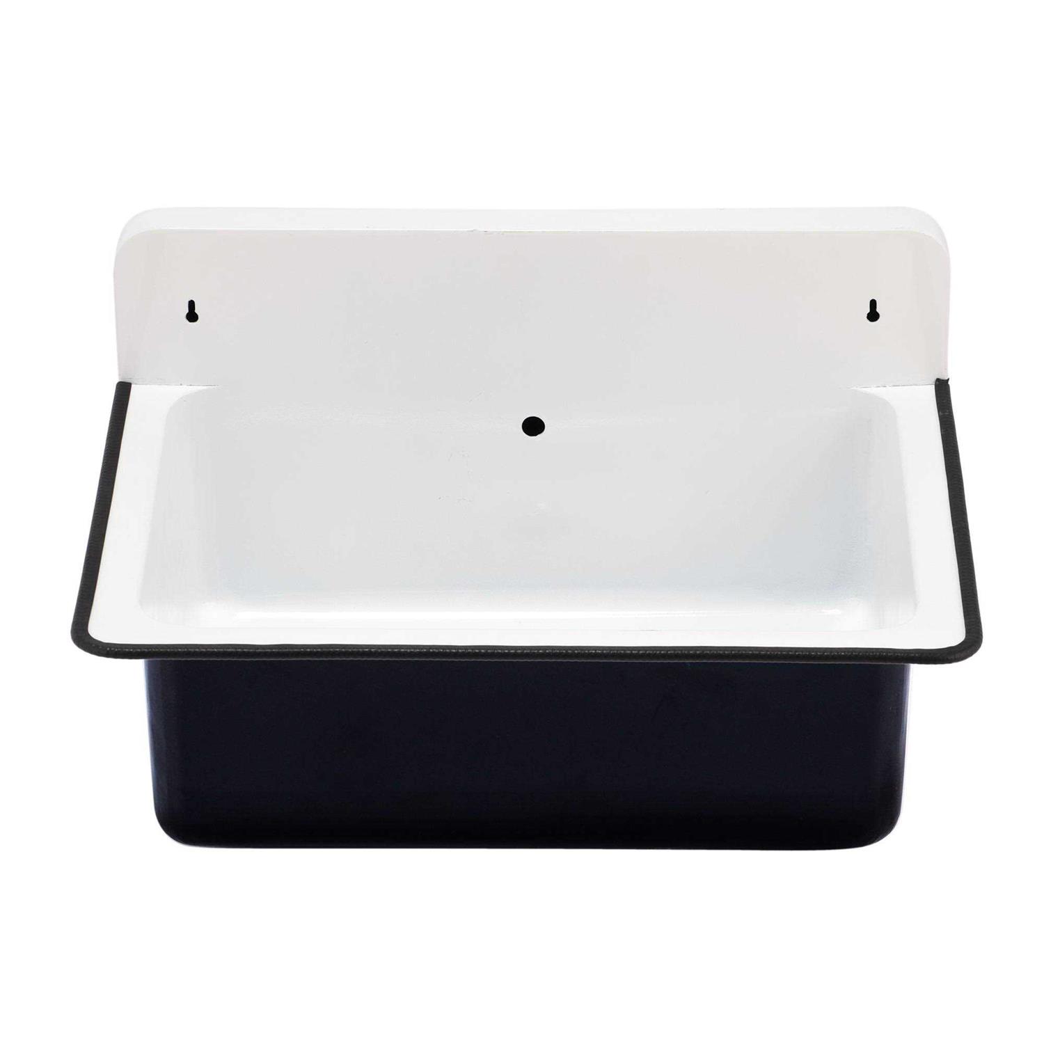 Nantucket Sinks 20-inch Wallmount Bucket Sink with Overflow NS-ACBS20OF ...