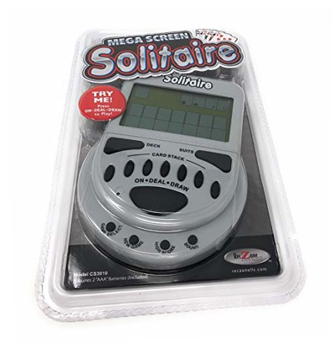 Mega Screen Solitaire Handheld Electronic Video Game - Walmart Texas