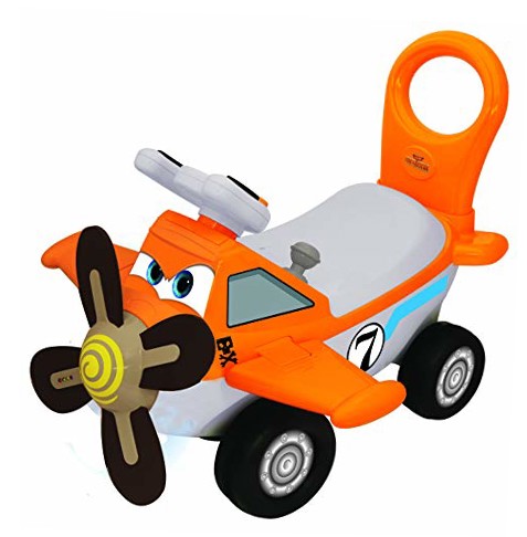 Kiddieland Disney Planes Dusty Activity Toddler Ride-on Push Plane ...