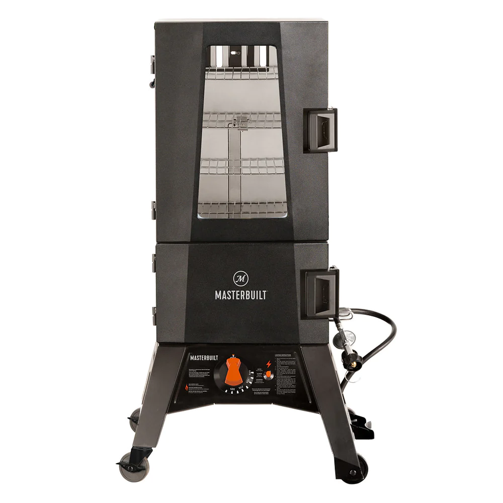 Masterbuilt MB20050716 Thermotech Vertical Propane Smoker, 30 Inch, MPS ...