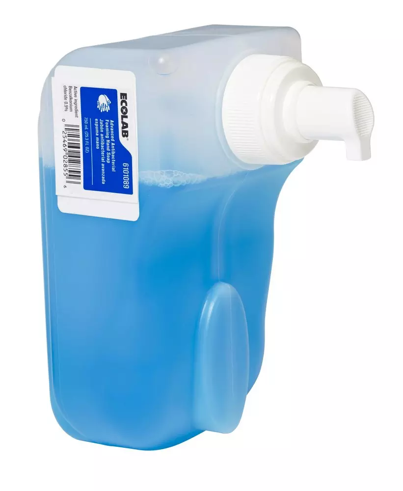 Ecolab Blue Advanced Antibacterial Foam Hand Soap (Case of 6) - Texas ...