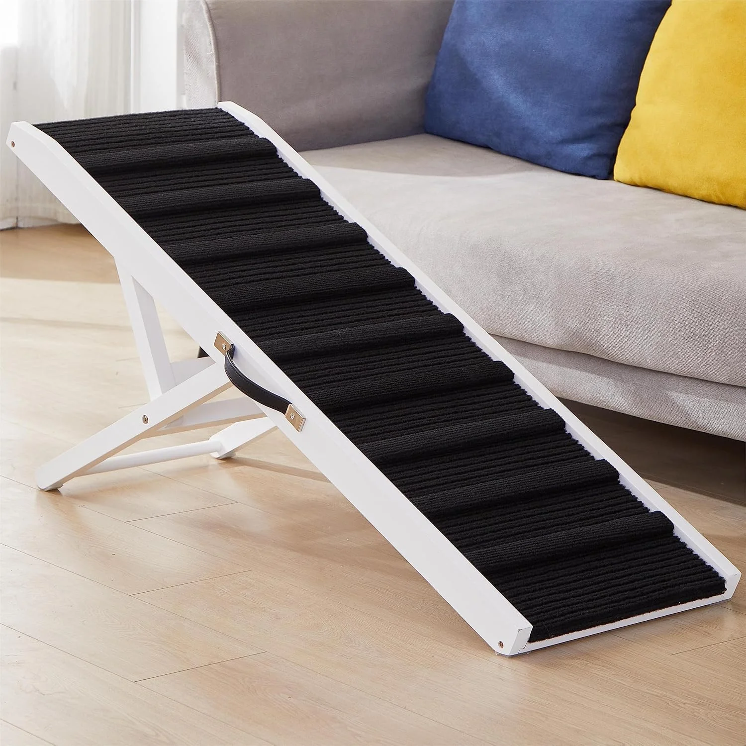 Dog Pet Ramp for Bed Couch Car Large,Dog Pet Ramps Stairs Steps for ...