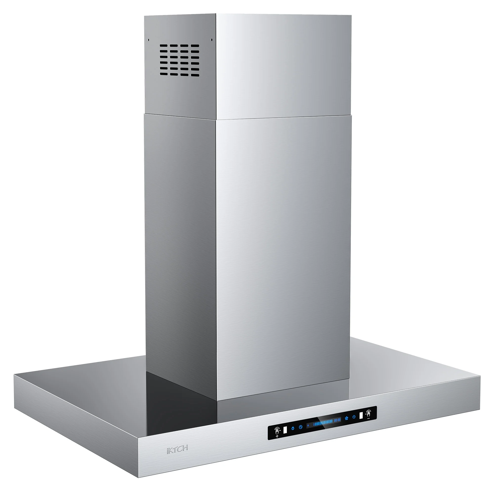 IKTCH Island Range Hood Upgrated 30", 900 CFM Ducted Range Hood with 4 ...