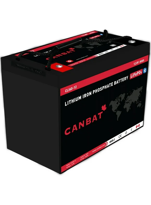 12V 60Ah Lithium Battery (LiFePO4) - Texas Outlet