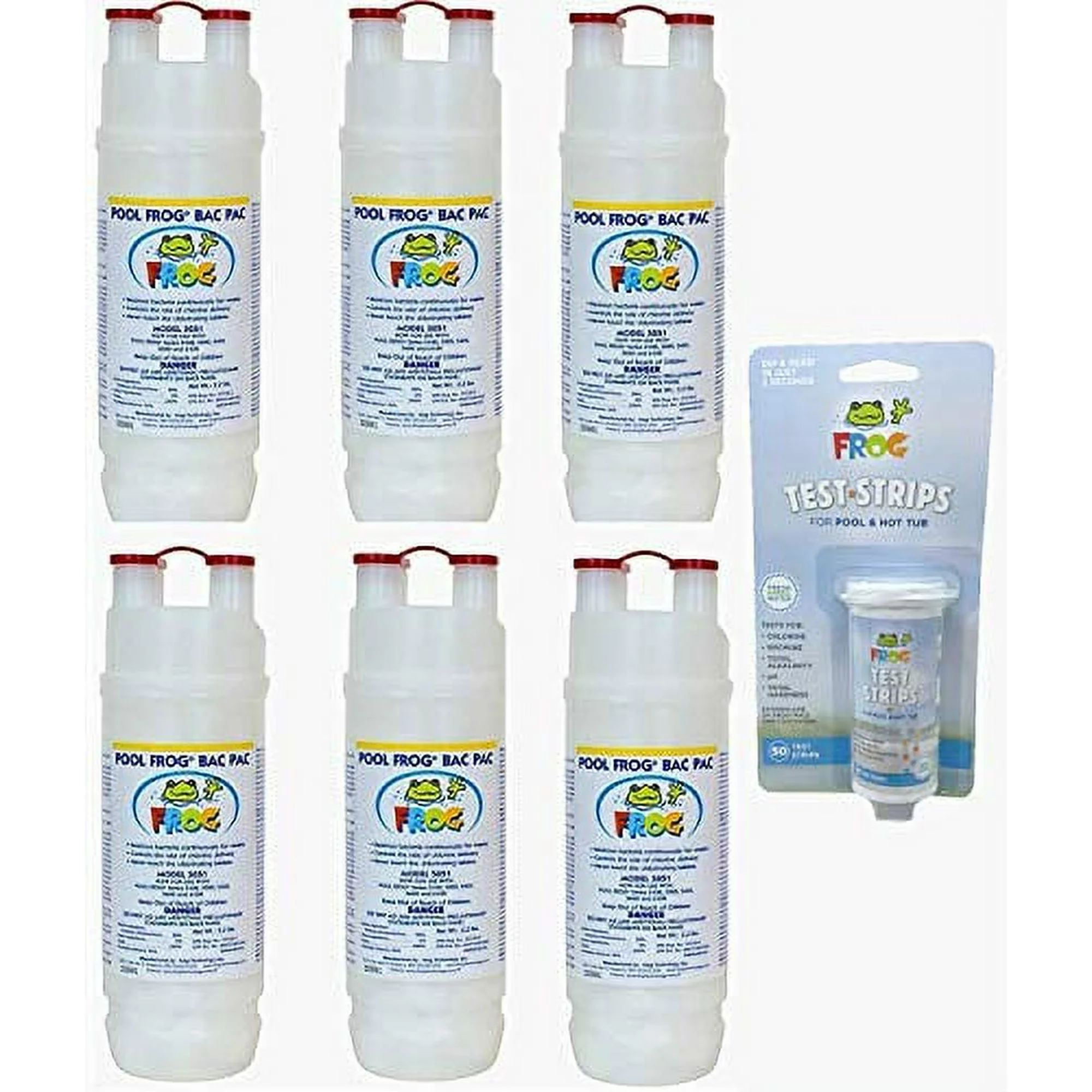 Pool Frog Bac Pac Chlorine Cartridge Refill 6-Pack - Model 5051 Fits ...