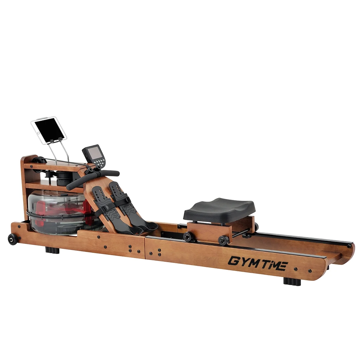 Water Rowing Machine for Home Use Fitness, Classic Solid Wood Rower ...