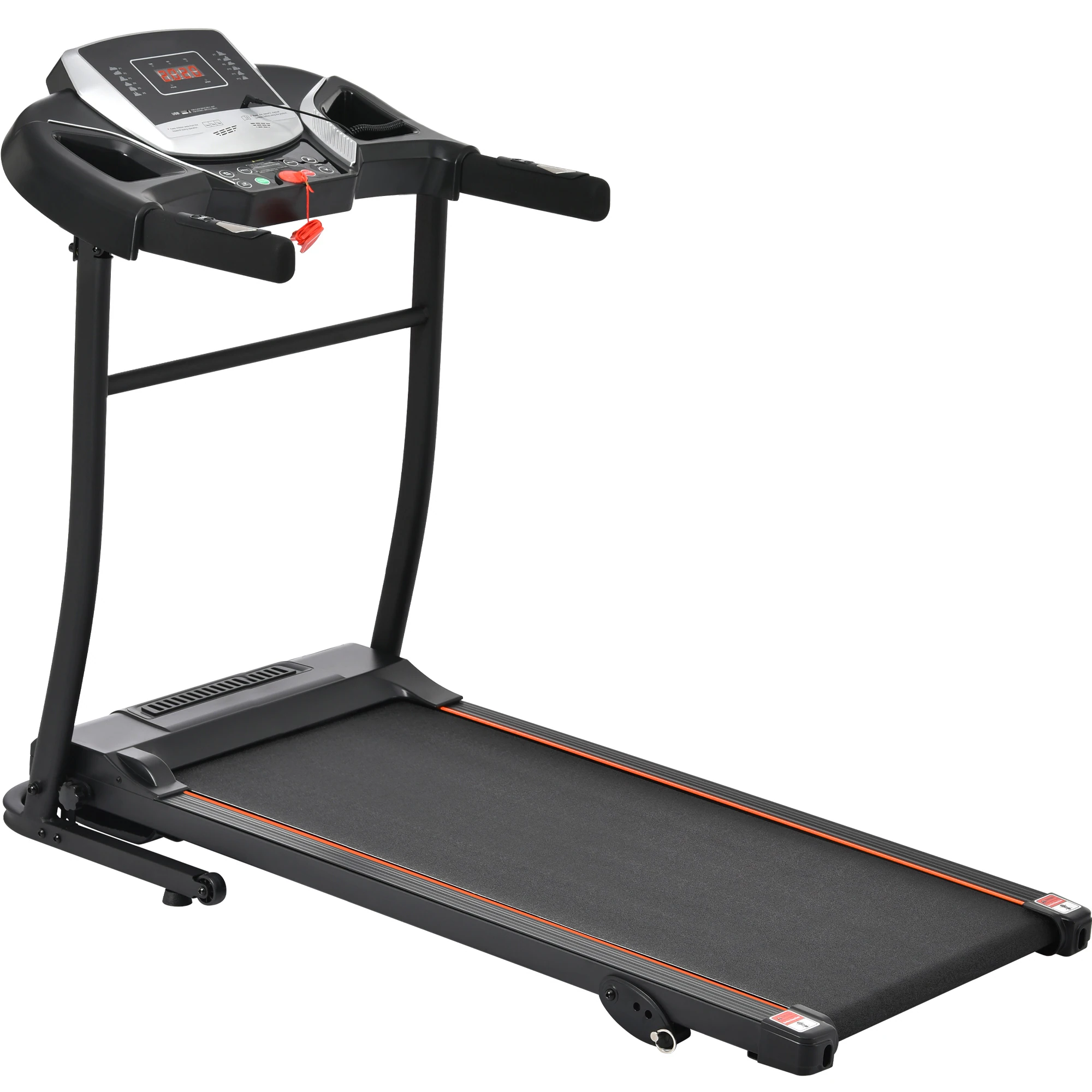 Nestfair Folding Electric Treadmill with 3 Level Incline 12 Preset ...