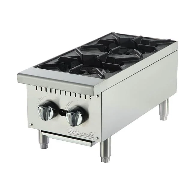 12 in. Competitor Series Countertop Hot Plate, Stainless Steel - Texas ...