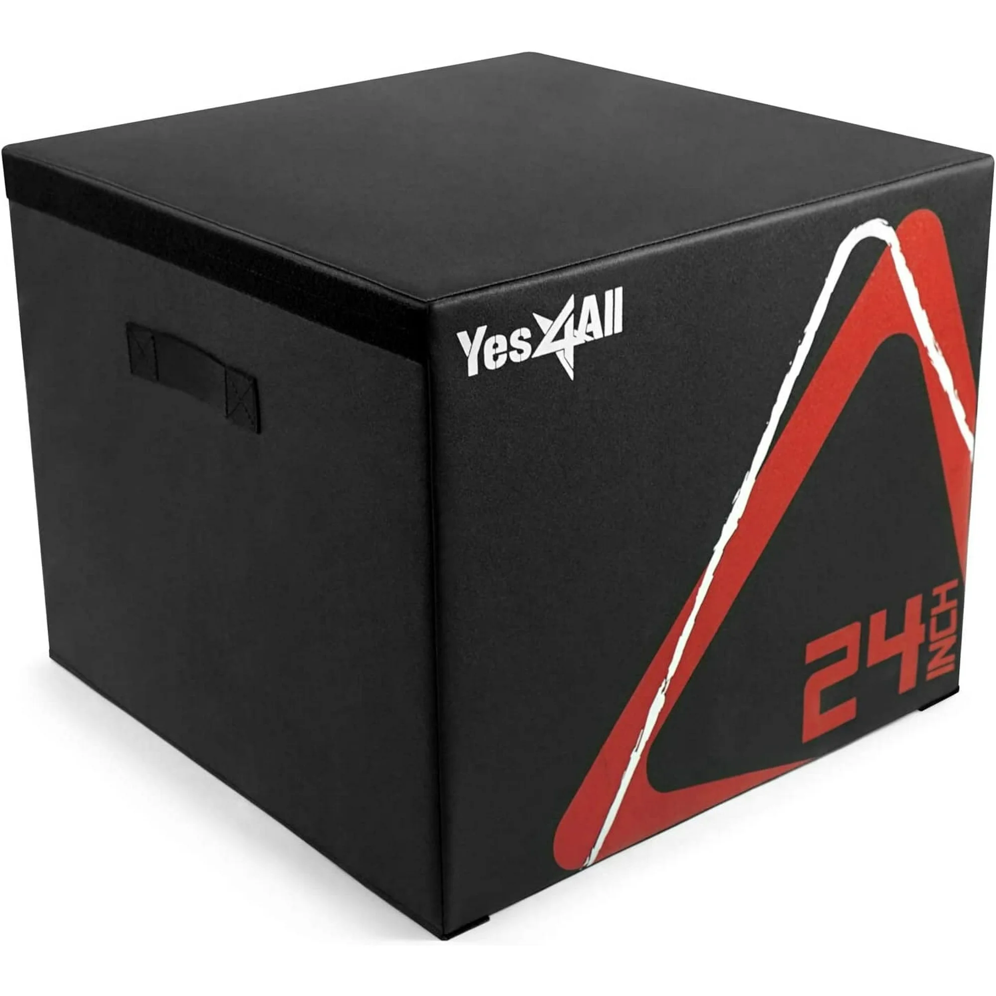 Yes4All 24 in Height Stackable Plyometric Box, for Crossfit Workout ...