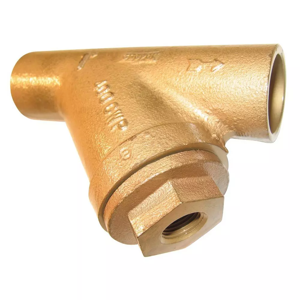 Mueller Steam Specialty 125# Solder Bronze Wye Strainer - Texas Outlet