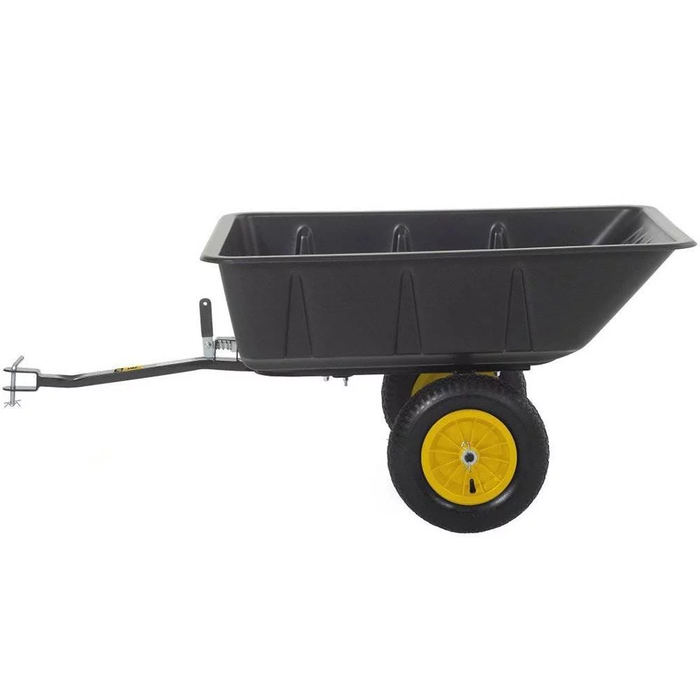 Polar LG900 10 Cubic Foot Outdoor Yard Lawn & Garden Utility Cart ...