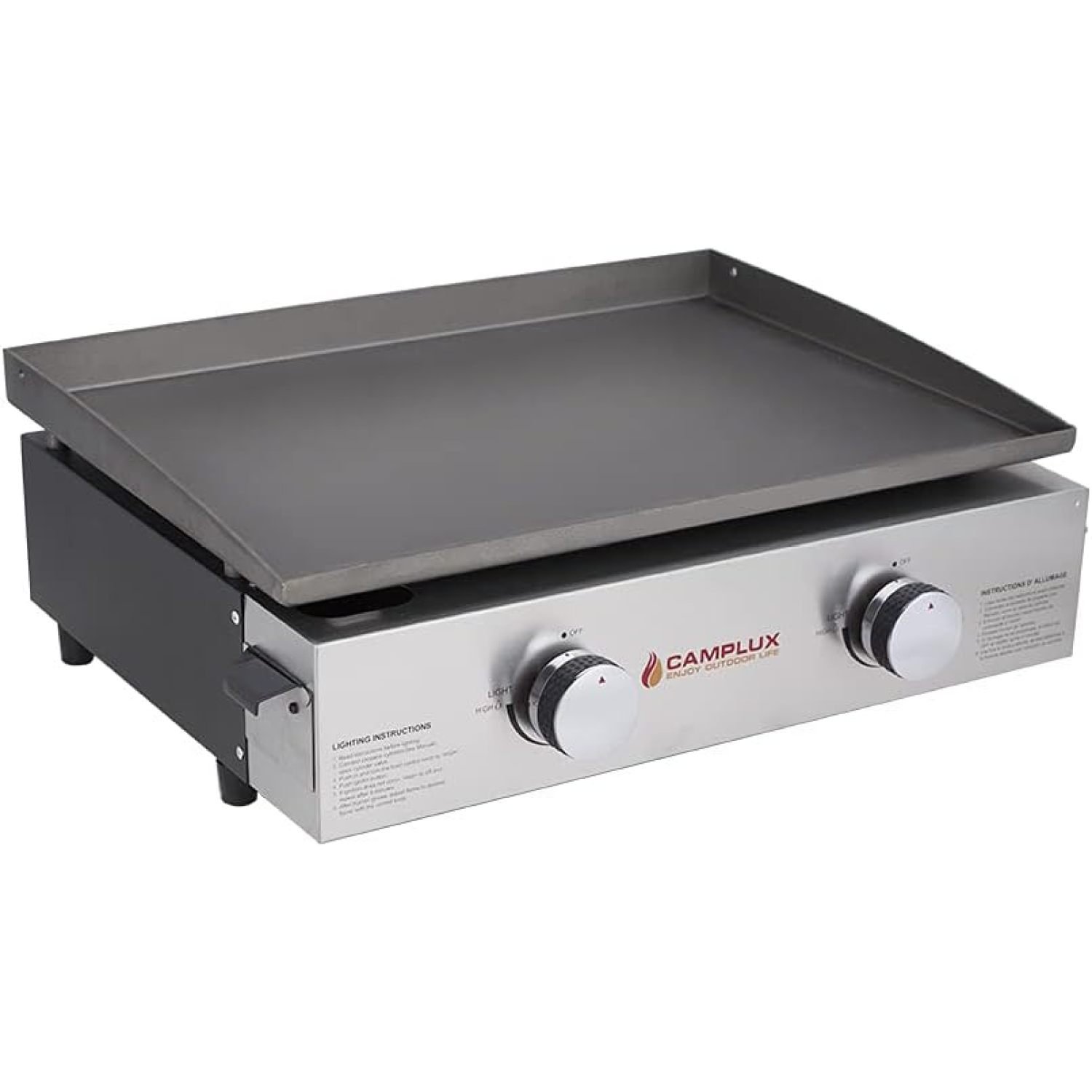 Camplux Propane Gas Griddles, 22 Inch Camping Portable Griddle, 22,000 ...