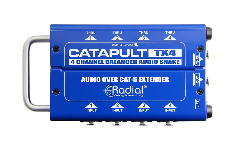 Radial CATAPULT TX4 4 Channel Cat 5 Audio Snake - Walmart Texas