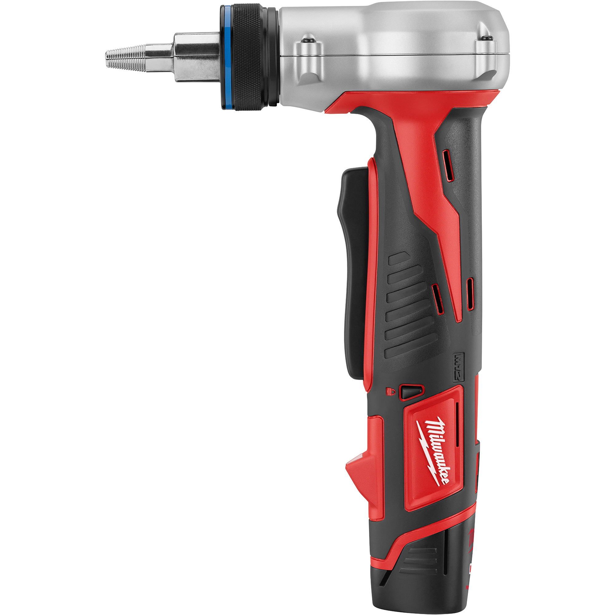 Milwaukee M12 Cordless PEX Expander Kit, 2 Batteries, Model# 2474-22 ...