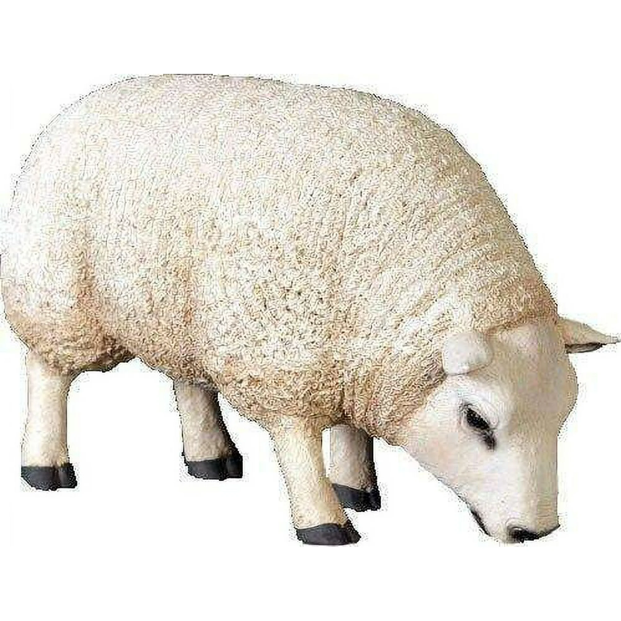 Texelaar Baby Sheep Head Down Life Size Statue - Texas Outlet