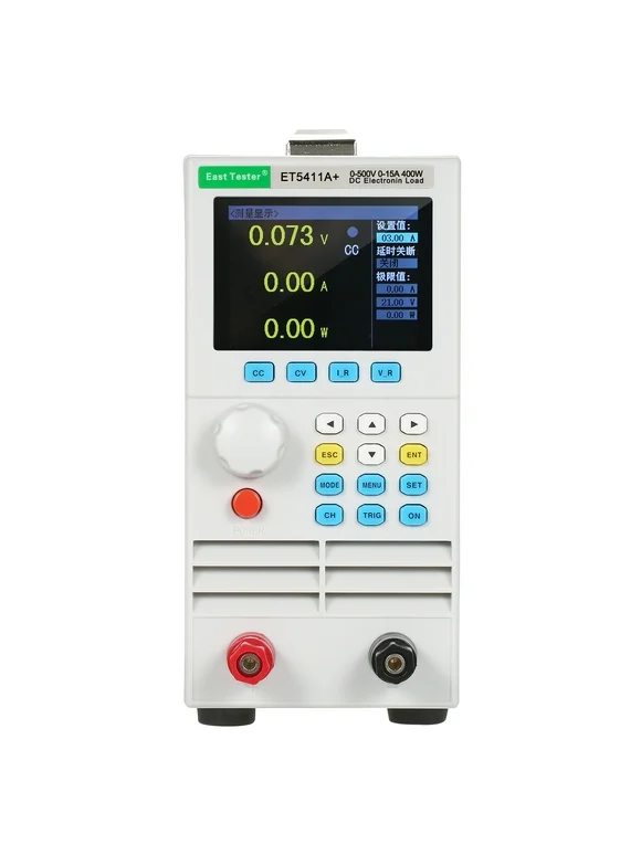 East Tester Load Tester,500V 15A 400W Load Load Tester ET5411A+ DC Load ...