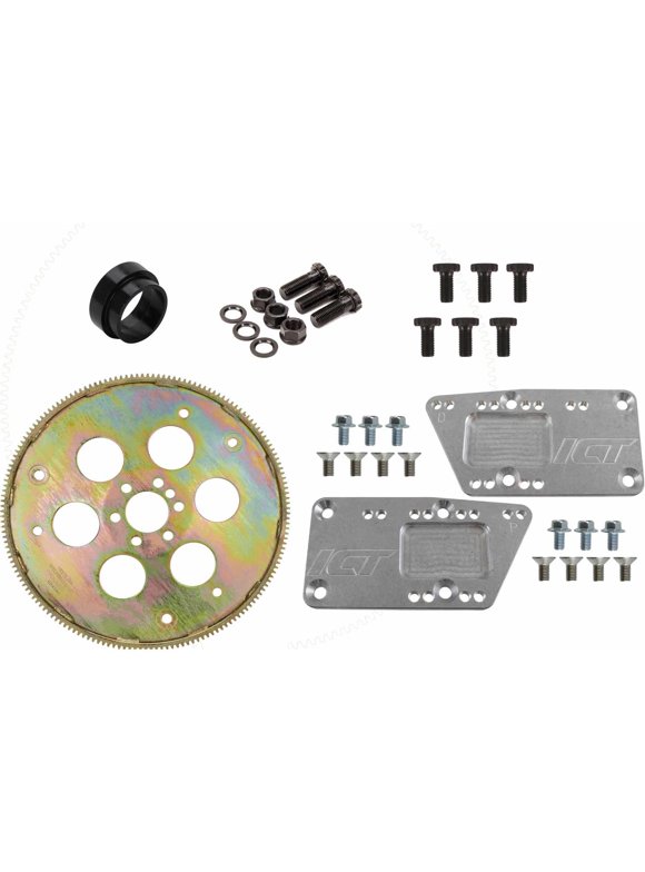 Gen III GM LS V8 to TH350/700R4 Trans Adapter with Motor Mounts ...