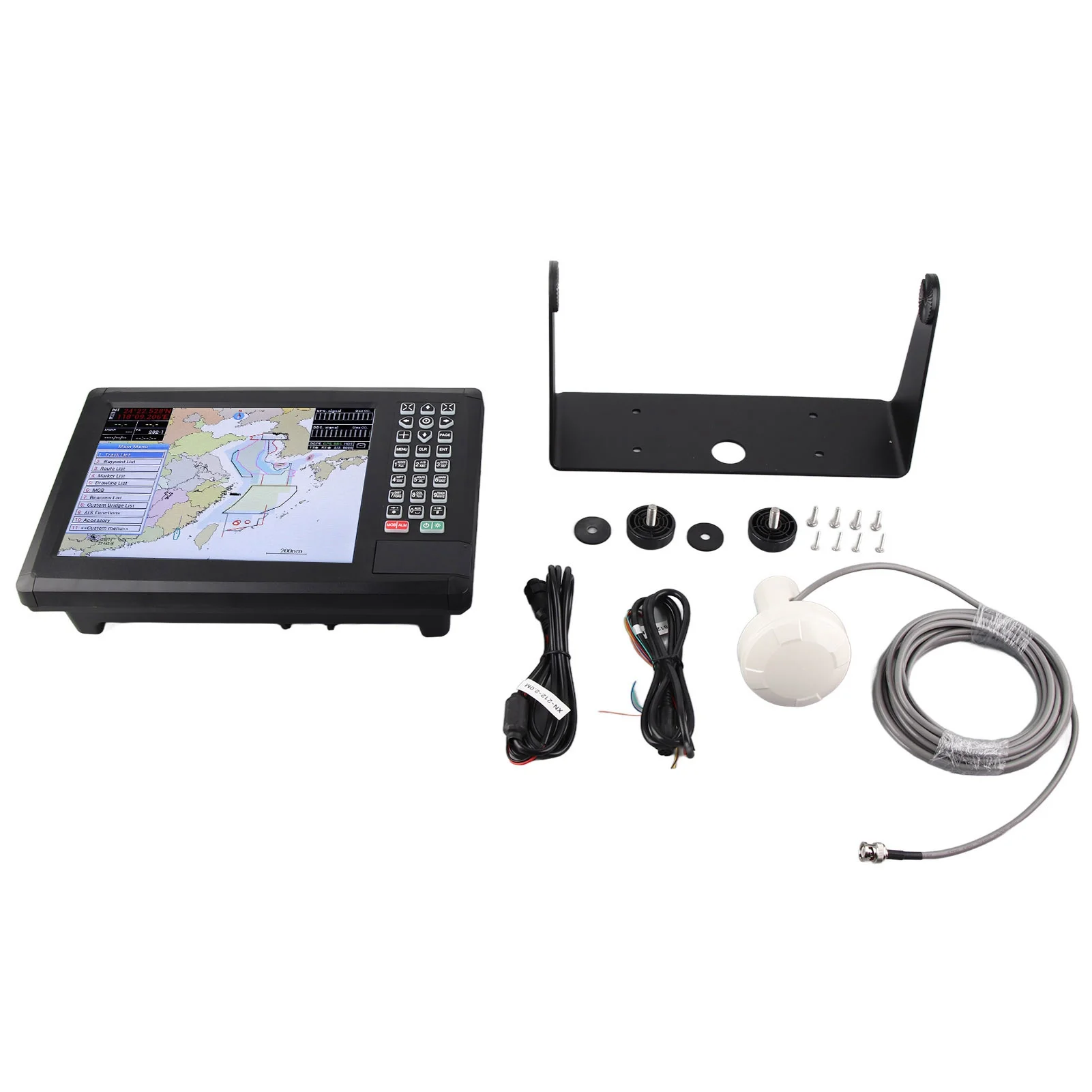 Marine GPS Chart Plotter Ship Navigation 10.4in LCD Display Waterproof ...