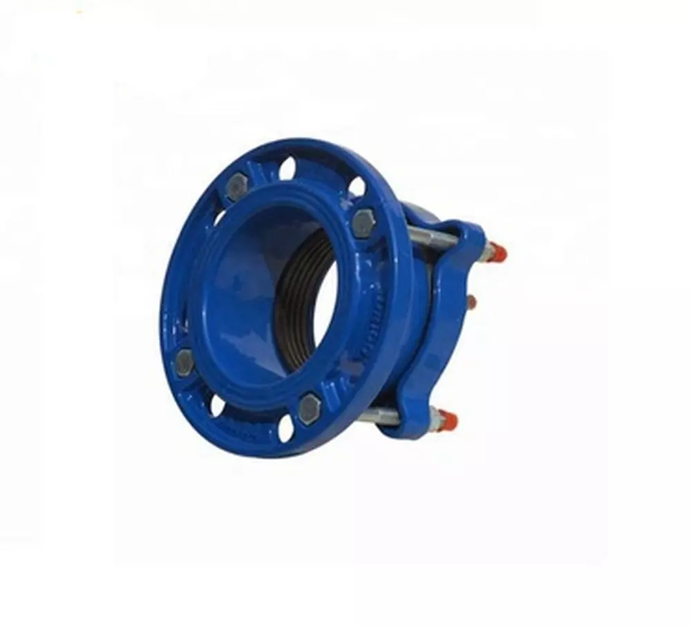 Custom Fab 9-1/2 ft. Flanged Powder-Coated Ductile Iron Pipe Spool ...