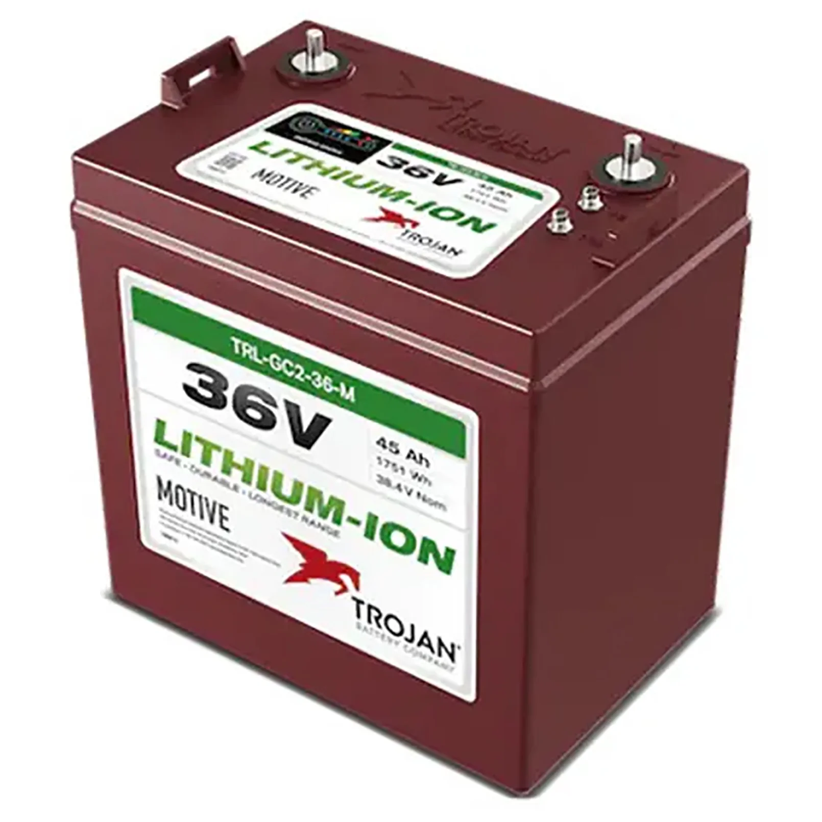 Trojan GC2 36V 45Ah Lithium-Ion Battery - Texas Outlet