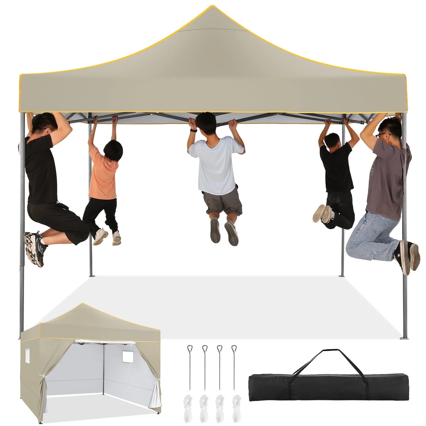 SANOPY 10'x10' EZ Pop up Canopy Tent Outdoor Canopy Party Instant Sun ...