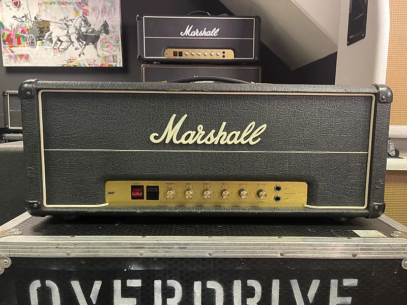 Marshall JMP 2204 Master Model Mk2 Lead 50-Watt Guitar Amp Head 1977 ...
