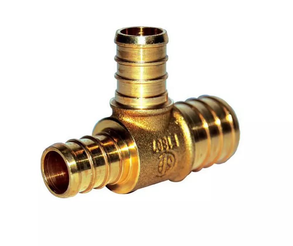 Legend Valve & Fitting PEX Water Service Brass Reducing Tee - Texas Outlet