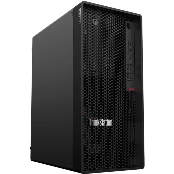 Lenovo 30DH00NUUS ThinkStation P340 Tower, Intel Core i7-10700, 16GB ...