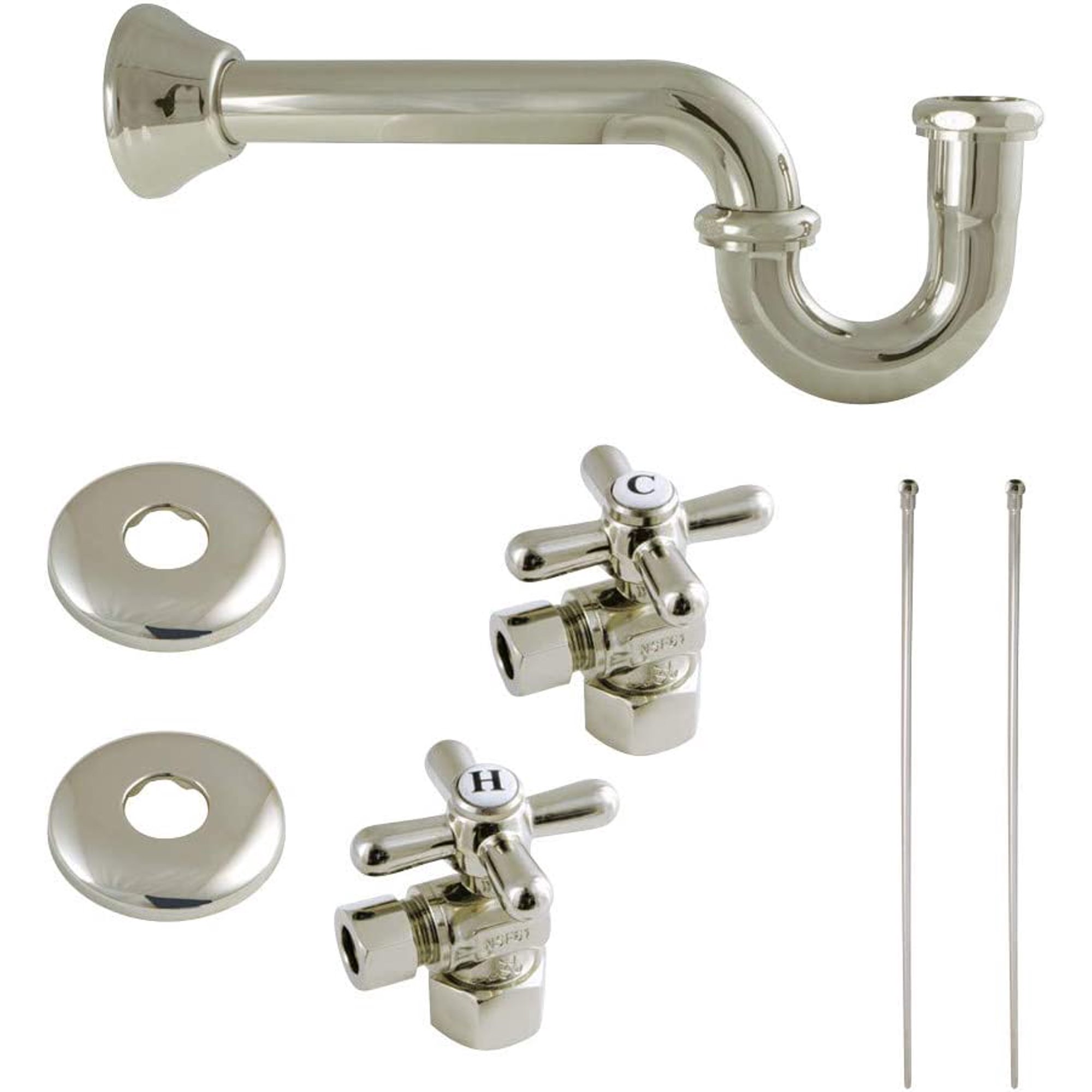 KPK106P Trimscape Plumbing Supply Kit Combo, Polished - Walmart Texas