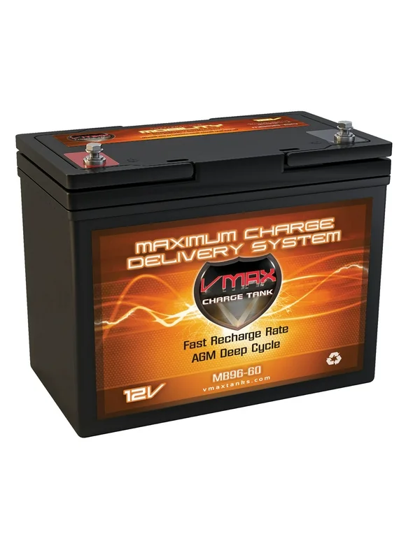 VMAXMB96 AGM Group 22 Deep Cycle Battery Replacement for Fortress ...