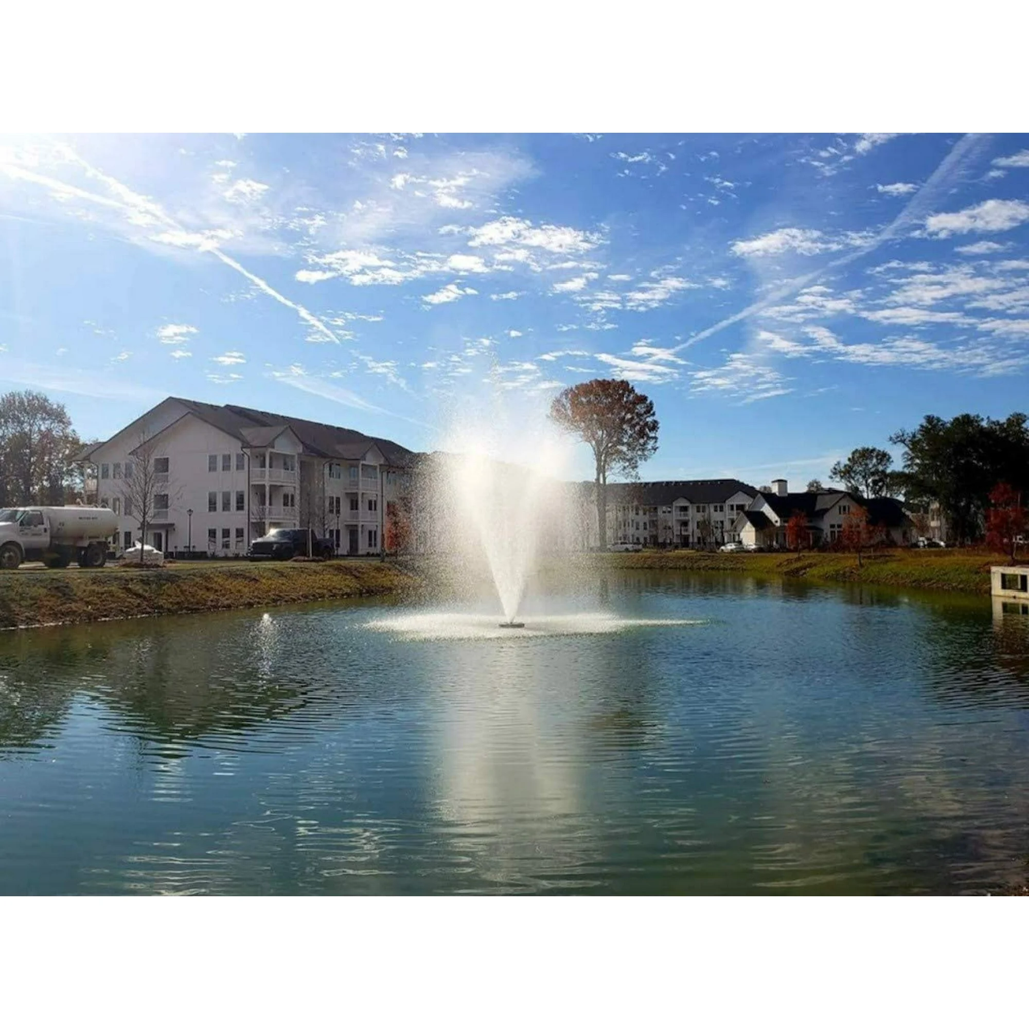 Hydro Torque Series Floating Fountain for Lake, Pond, Pool | 1/2 HP ...