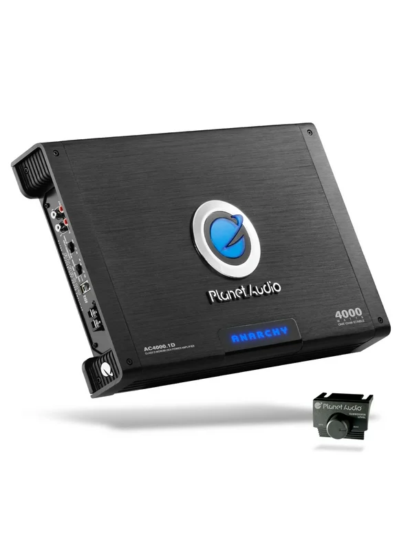 Planet Audio AC4000.1D Anarchy Series Class D Monoblock Car Amplifier ...