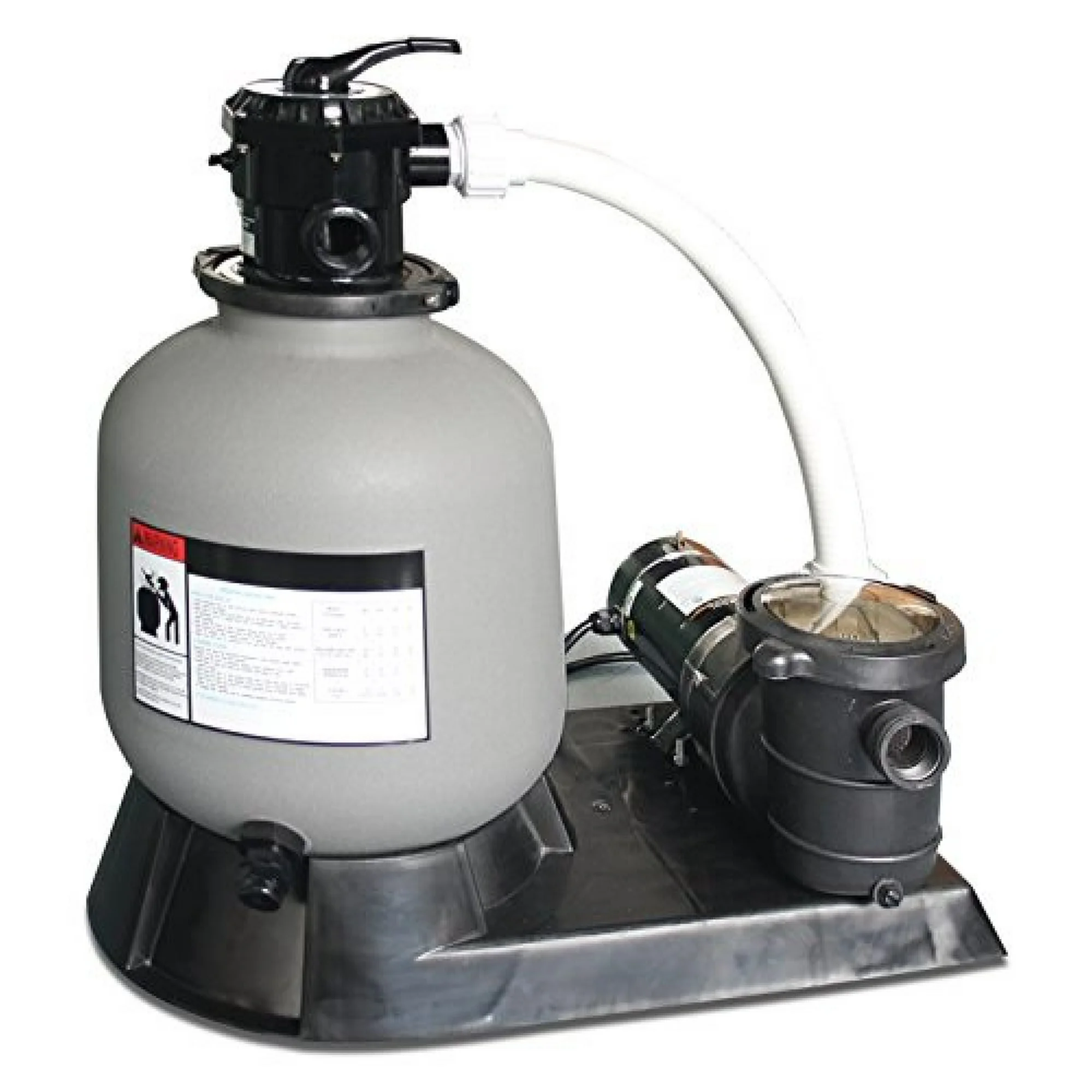 SWIMLINE HYDROTOOLS 22 Inch Pool Sand Filter Pump For Above Ground ...