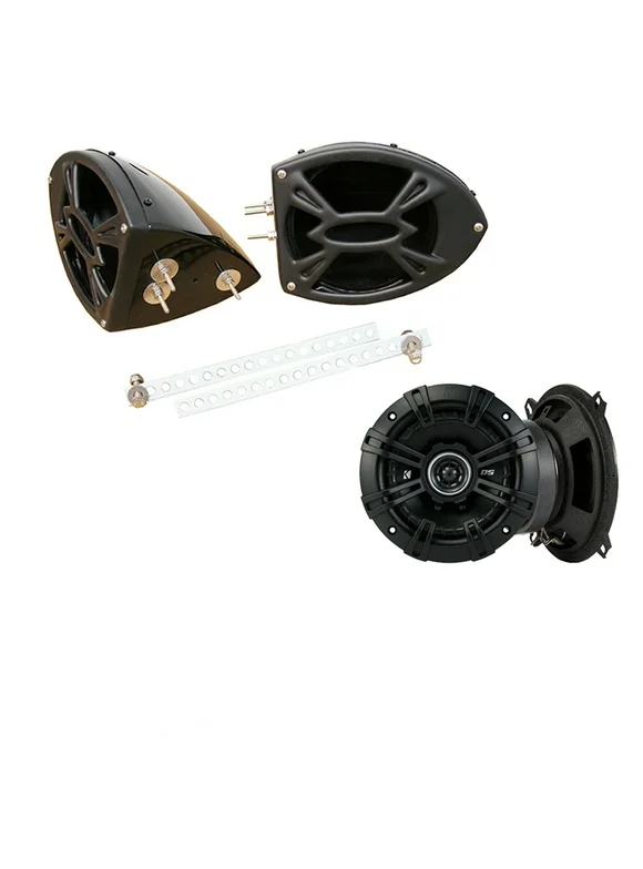 Waves & Wheels Sea-Doo PWC Marine Kicker Sys DSC5 5 1/4 In. Gloss Black ...