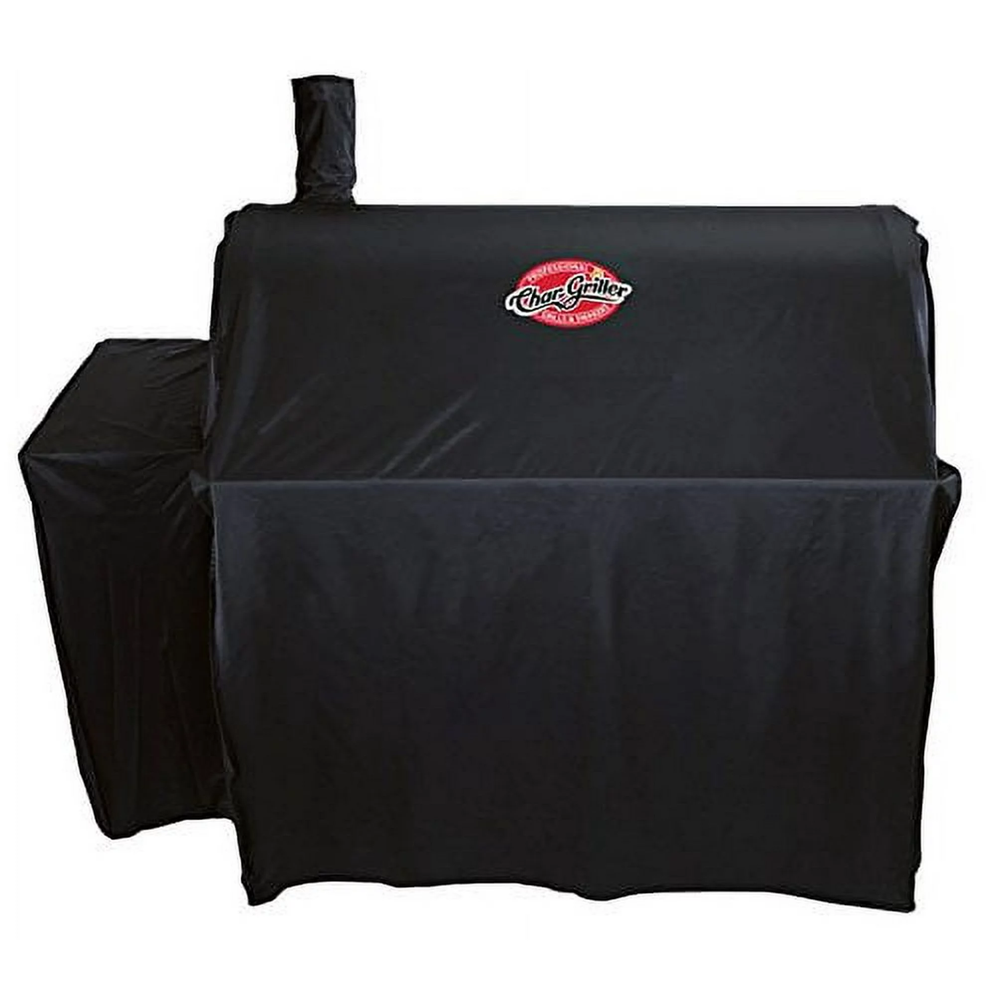 Char-Griller 3737 Outlaw Expandable Grill Cover, Black - Texas Outlet