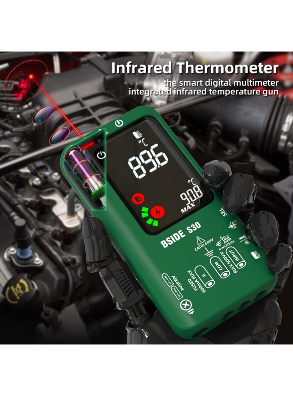 MLWWS-Digital Multimeter Infrared Thermometer Rechargeable Smart ...