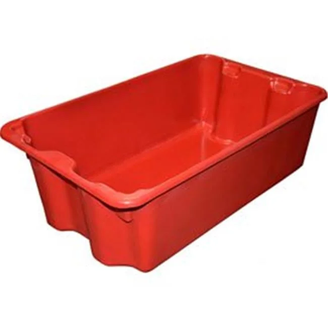 MFG - Molded Fiberglass 422202RD Fiberglass Nest & Stack Tote - 24.25 x ...