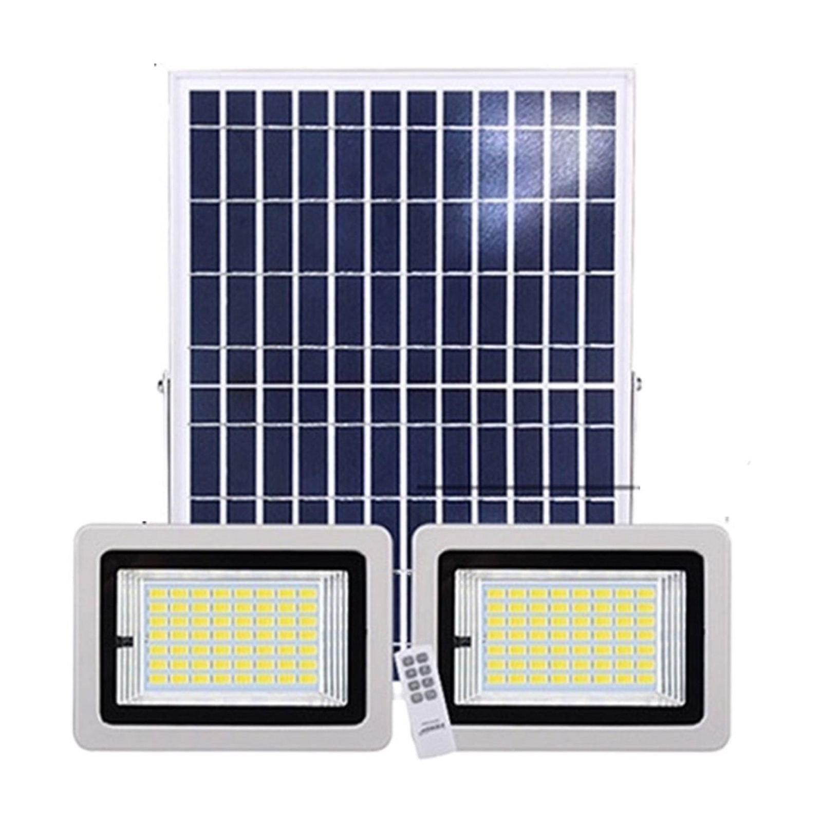 Outdoor Solar LED Aluminum Floodlight One Drive Two High Power Outdoor ...