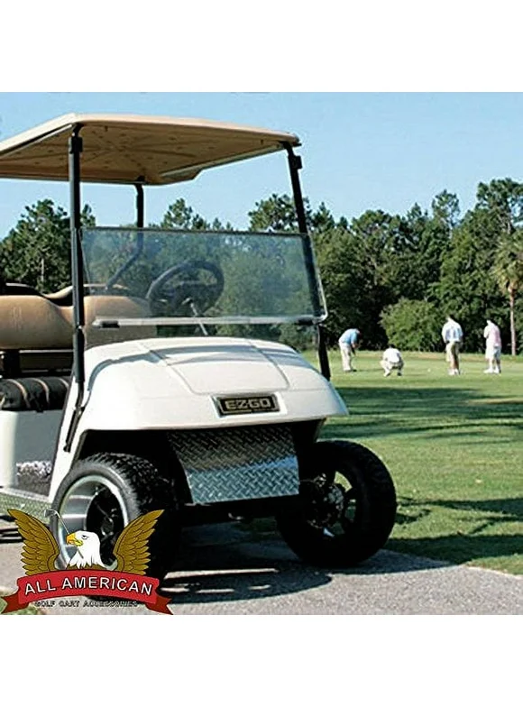 Performance Plus Carts Clear Windshield for EZGO TXT Golf Cart 1995 & Up - Texas Outlet