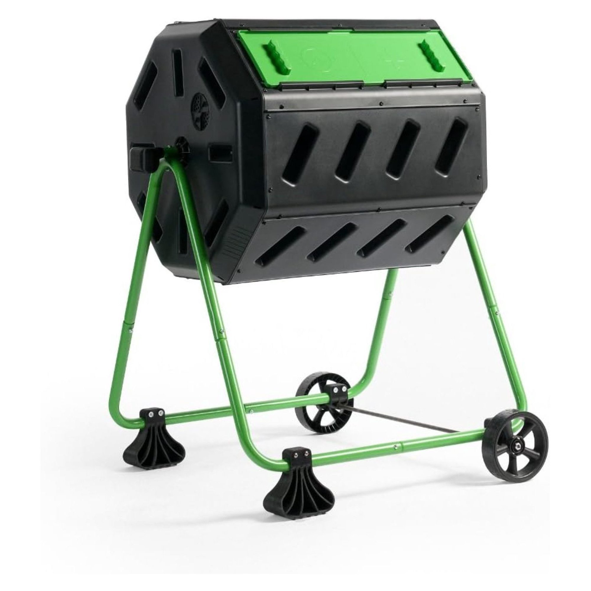 ZZYY HOTFROG Mobile 43-Gallon Dual Chamber Continuous Tumbling ...