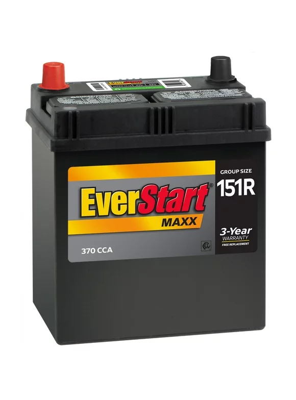EverStart Maxx Lead Acid Automotive Battery, Group Size 151R 12 Volt ...