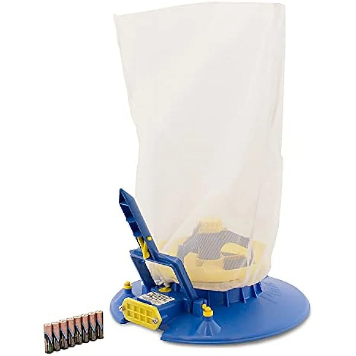 YANFEN Leaf Vac Cordless Hoseless Pool Leaf Vacuum & Skimmer, Battery ...