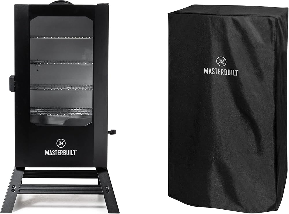 Masterbuilt 40 inch Digital Electric Smoker with Window and Legs ...