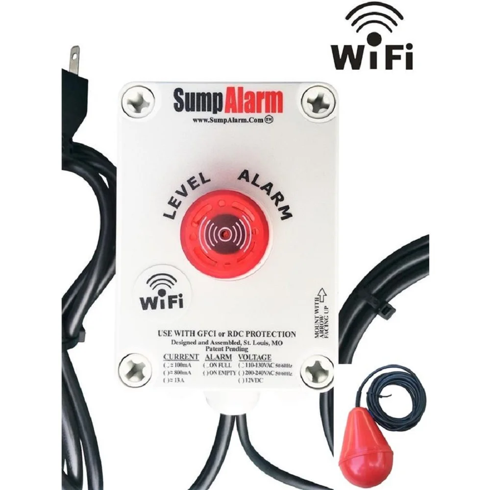Indoor/Outdoor, Sewage/Septic High/Low Water Alarm, Includes Sludge ...