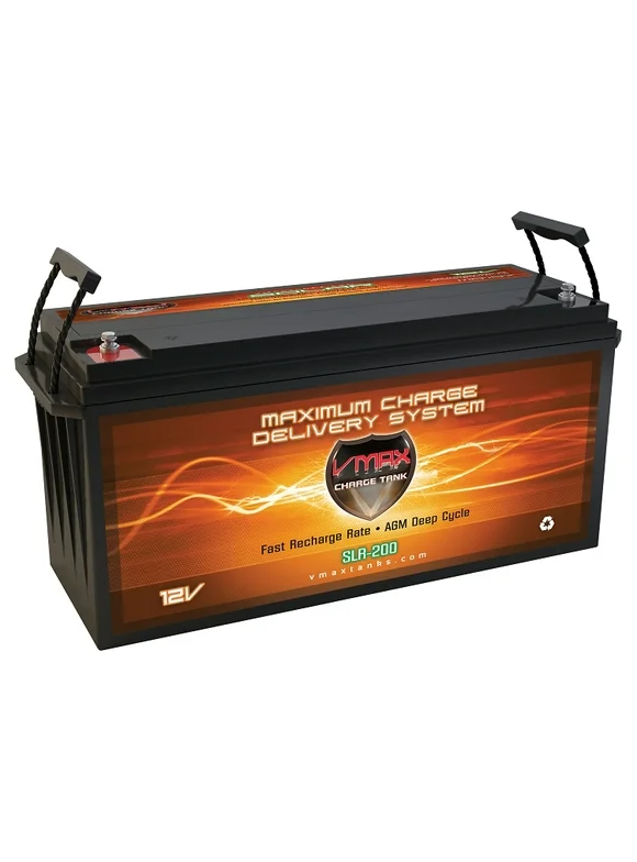 VMAX SLR200 200ah AGM battery for John Deere Tractors: Crawlers/Dozers ...