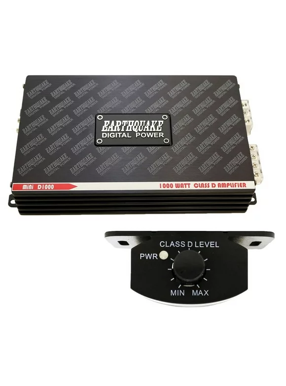 Earthquake Sound Mini D1000 2nd Gen Mono Block Class D 1000 Watts Car Amplifier - Texas Outlet